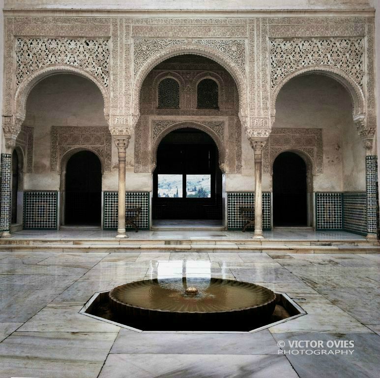 Palacios del Mexuar y de Comares en la Alhambra, Granada. Galería de ...